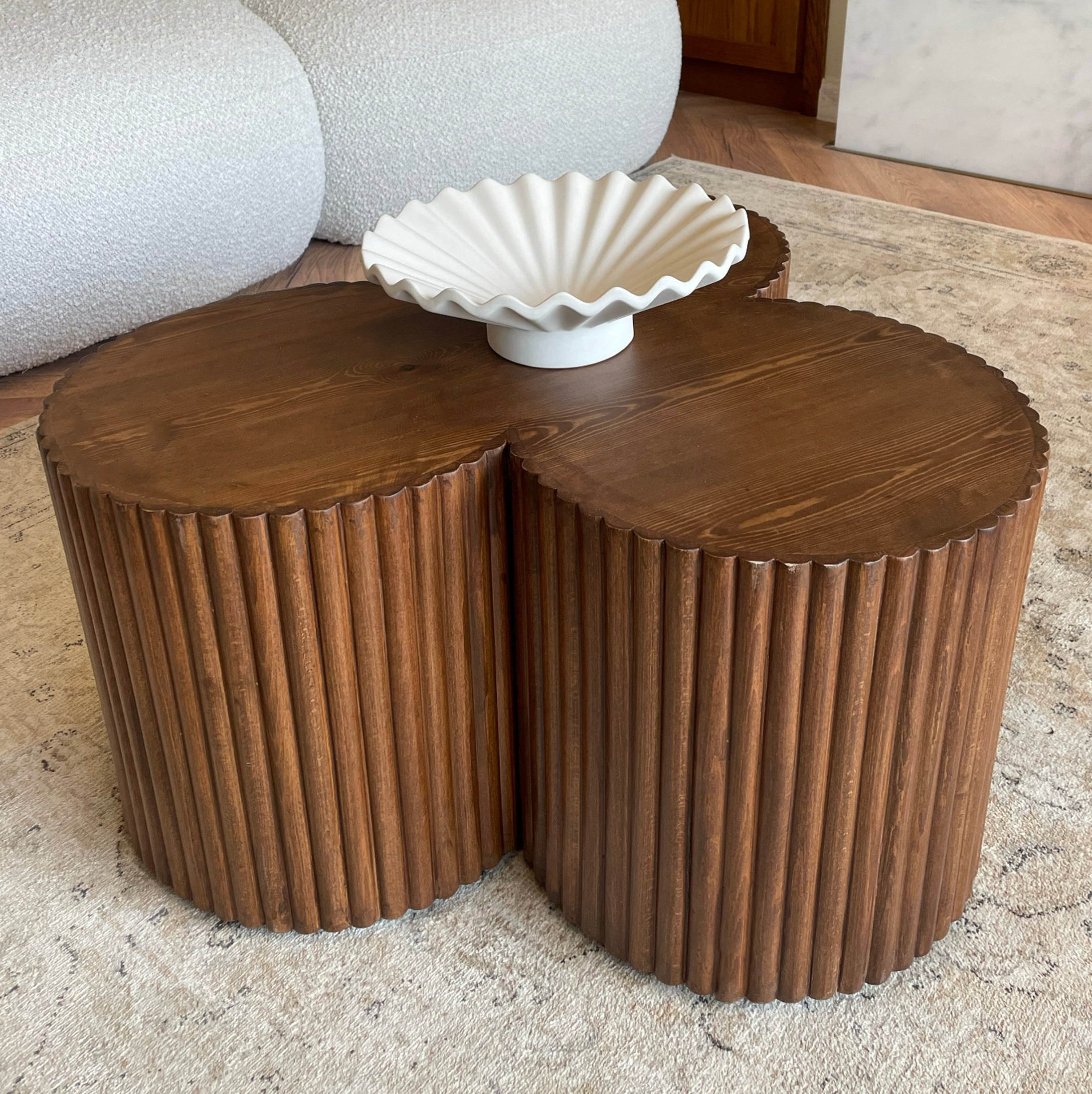 "Clubs" - Wooden Coffee Table – Drowzy