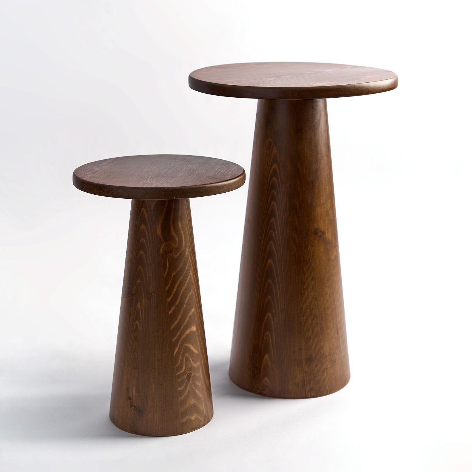 The "Cones" - Set of 2 Wooden Tables – Drowzy
